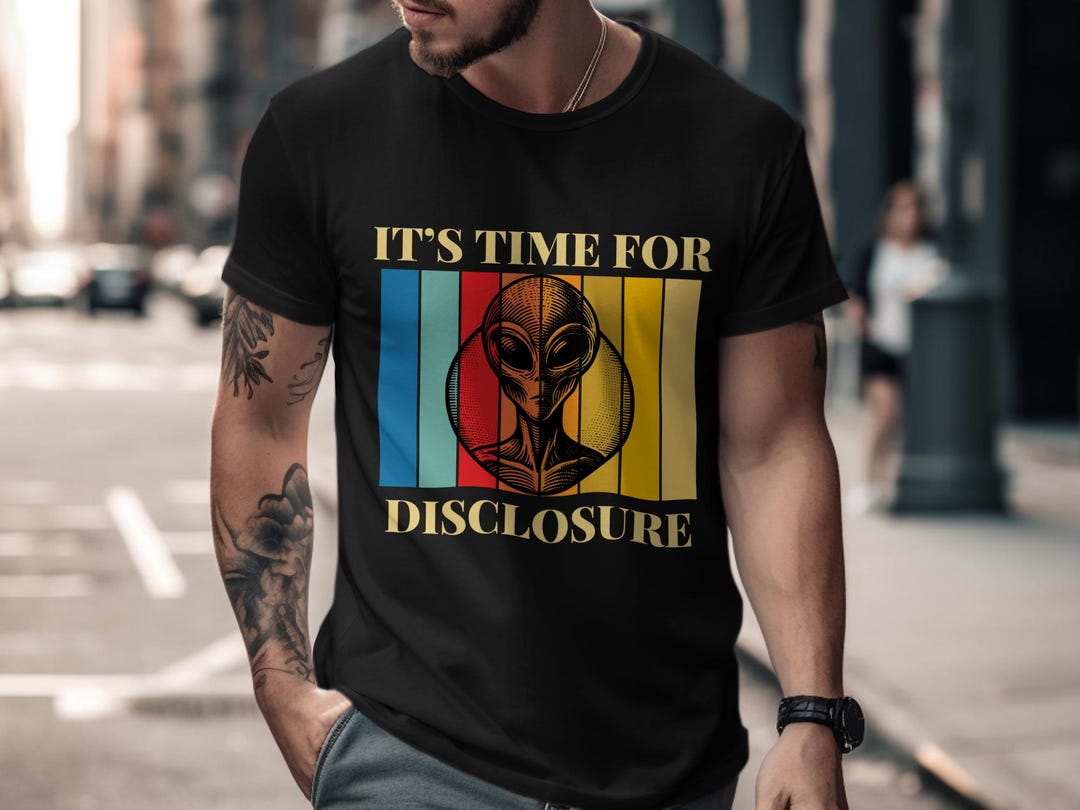 Its Time for Disclosure Alien Shirt, Disclosure 2025, Graphic Tshirt ...