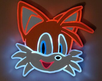 Sonic the Hedgehog Neon - Etsy