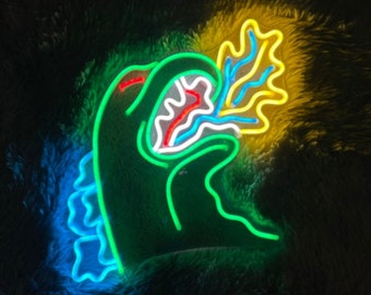 Godzilla Neon Sign - Etsy UK