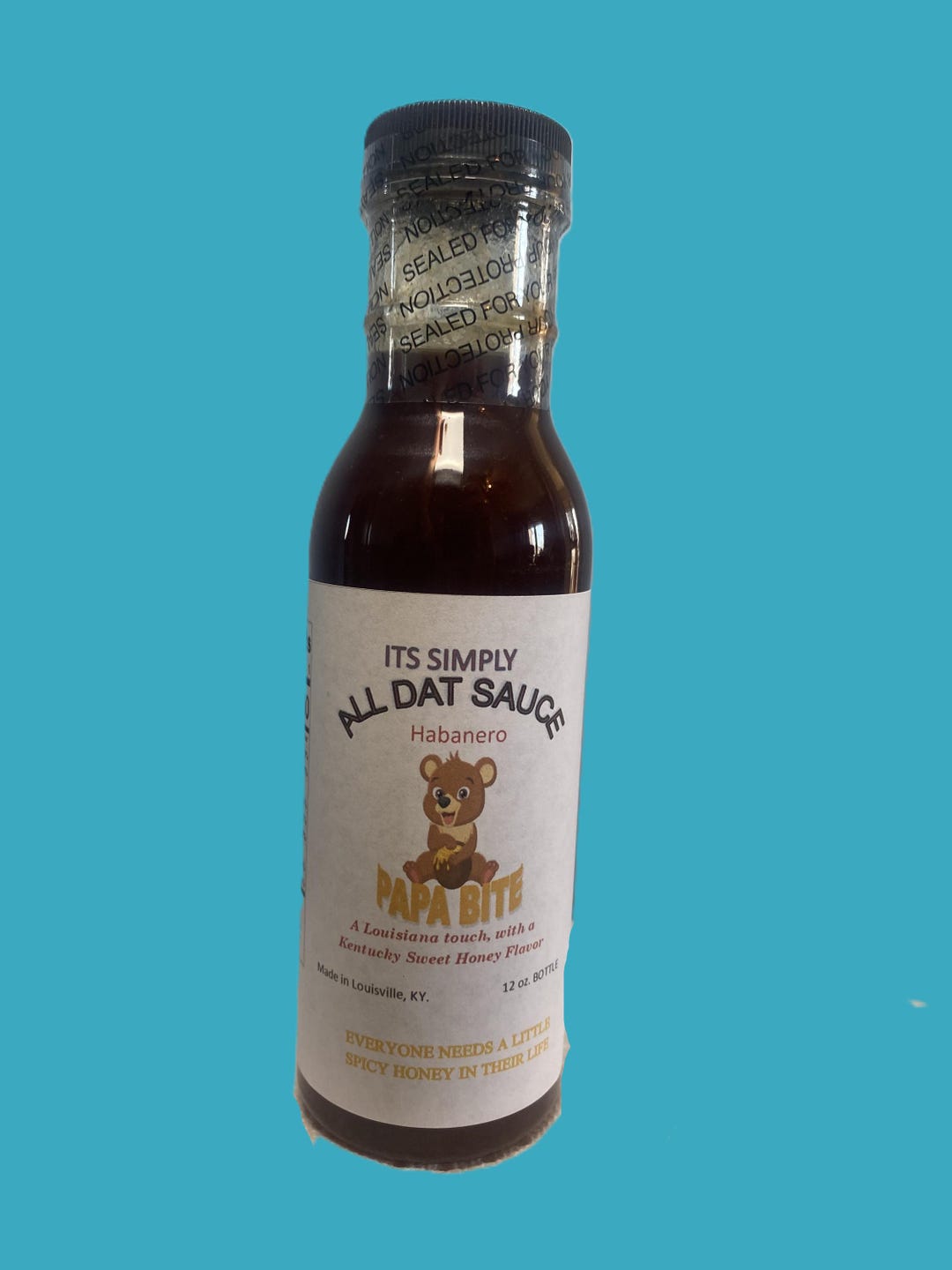 All Dat Sauce- Habanero Our Papa Bite 12oz - Etsy