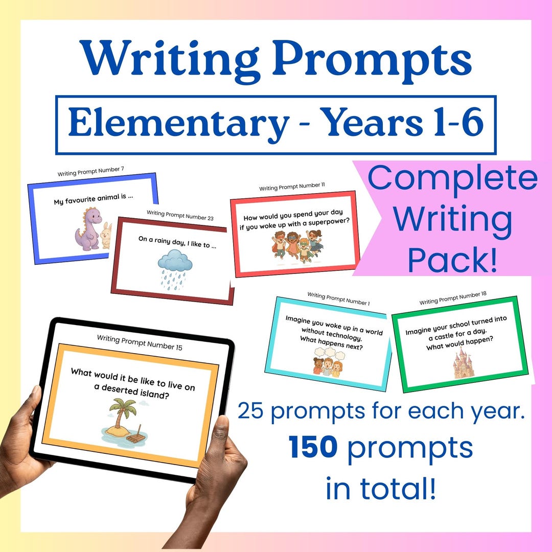 BUNDLE! Complete Journalling Prompts Pack for Every Age Group: 150 ...