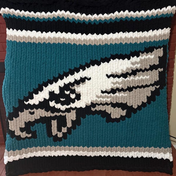 Crochet Eagles Blanket Pattern - Etsy
