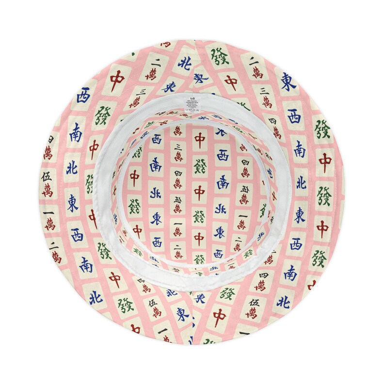 Mahjong Bucket Hat Adult Blue Mah Jongg Lover Summer Hat Gift for Women ...