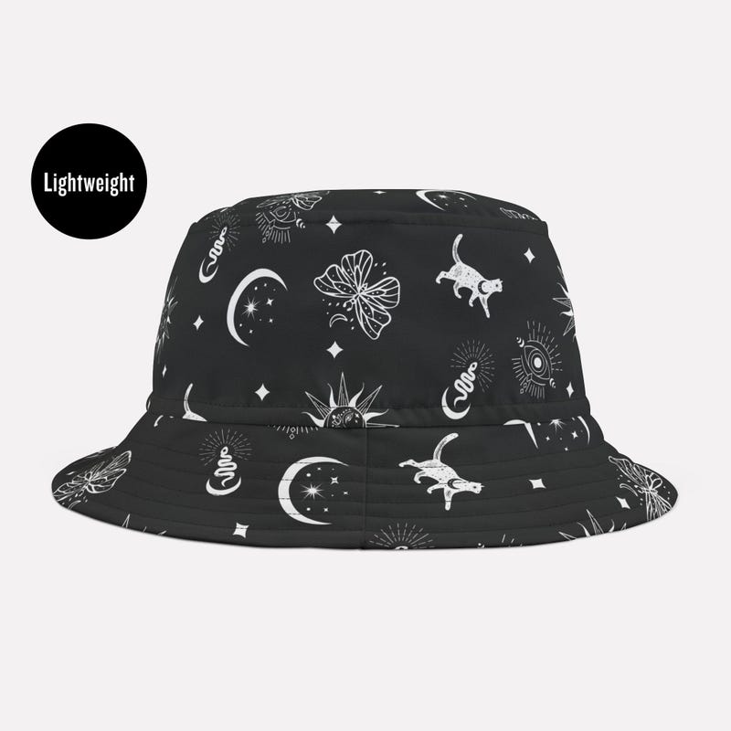 Bucket Hat for Women Moon - Etsy
