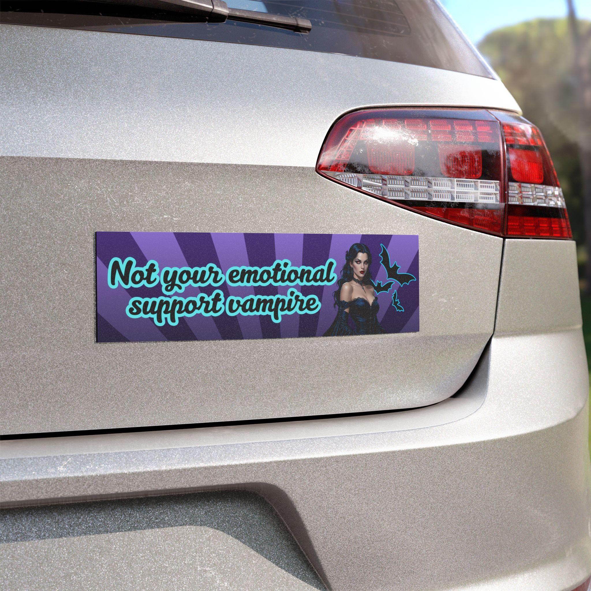 Goth Car Decal Cute Creepy Bumper Sticker Spooky Goblincore Car Magnet ...