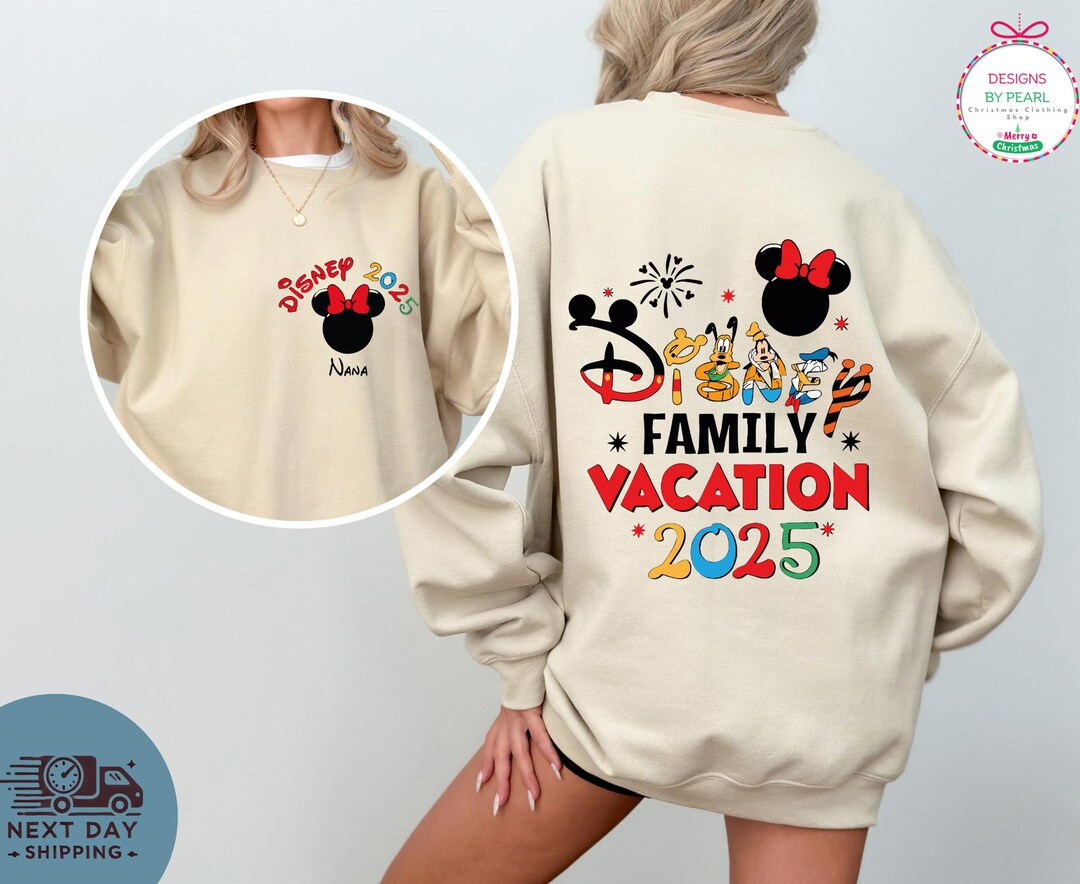 Disney 2025 Family Vacation Shirts, Mickey Castle 2025 Shirts ...