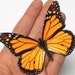 Monarch Butterfly Large Paper Cutouts 3 Pieces - Etsy