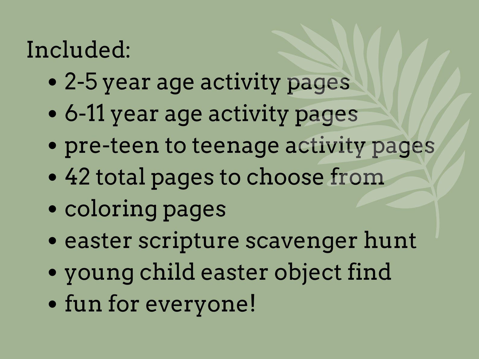 Christian Easter Activity Pages Bundle- Activities for Every Age ...