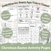Christian Easter Activity Pages Bundle- Activities for Every Age ...