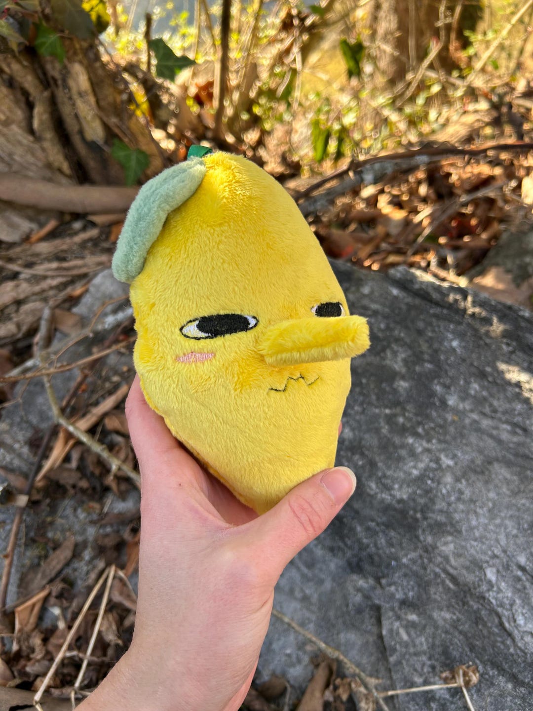 Lemongrab Keychain Plush- Handmade Original - Etsy