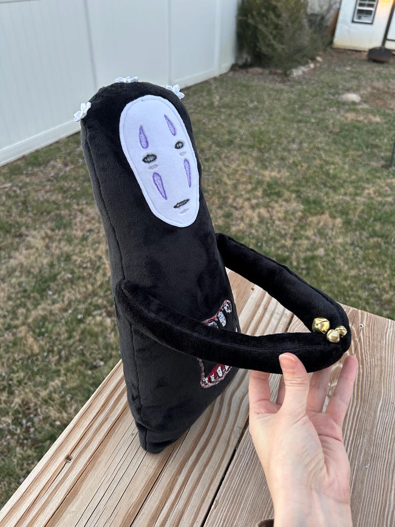 No Face Plush -handmade Original - Etsy UK