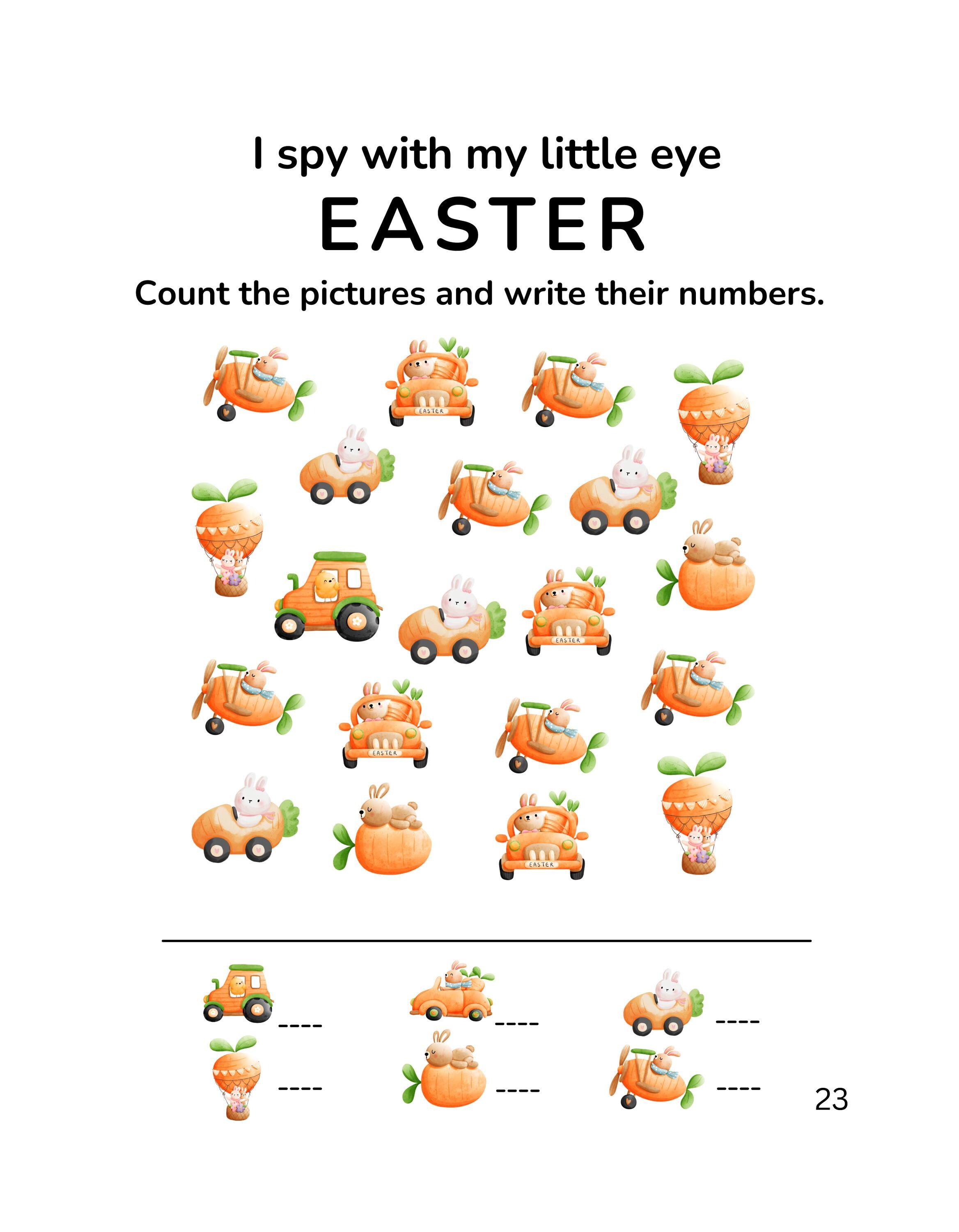 The Easter Fun Book of Activities is the Perfect Book to Put in an ...