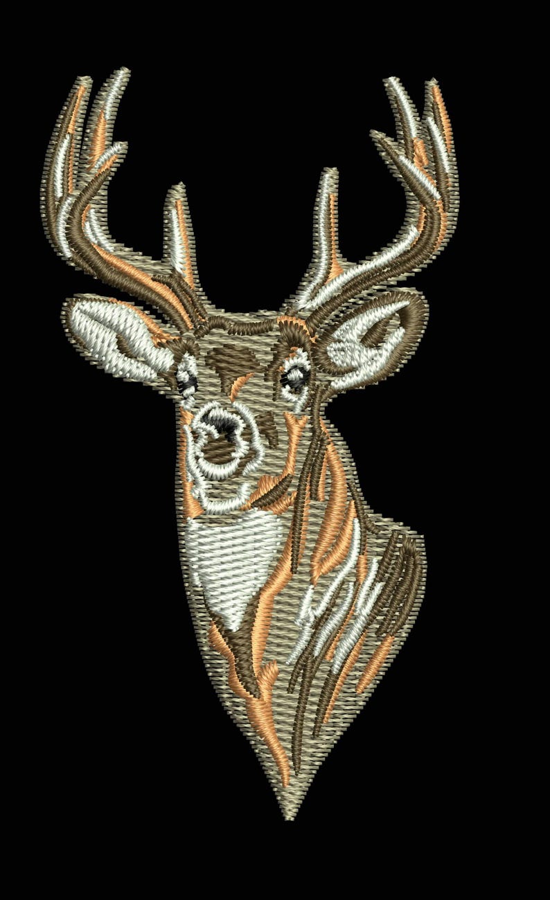Deer Hunting Embroidery File (PES, DST) - Etsy