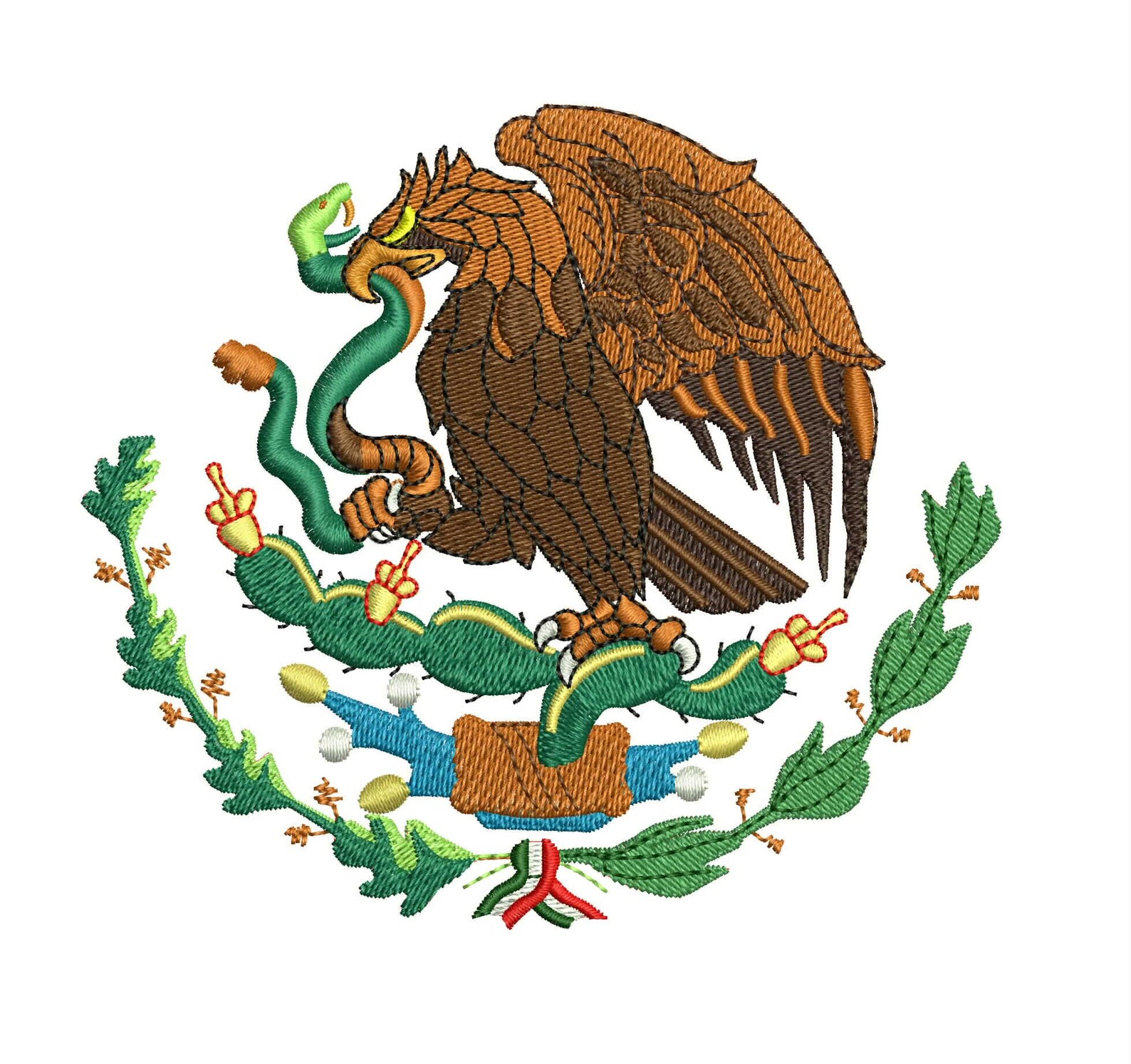 Mexican Eagle Embroidery Design, National Symbol (digital Download) - Etsy