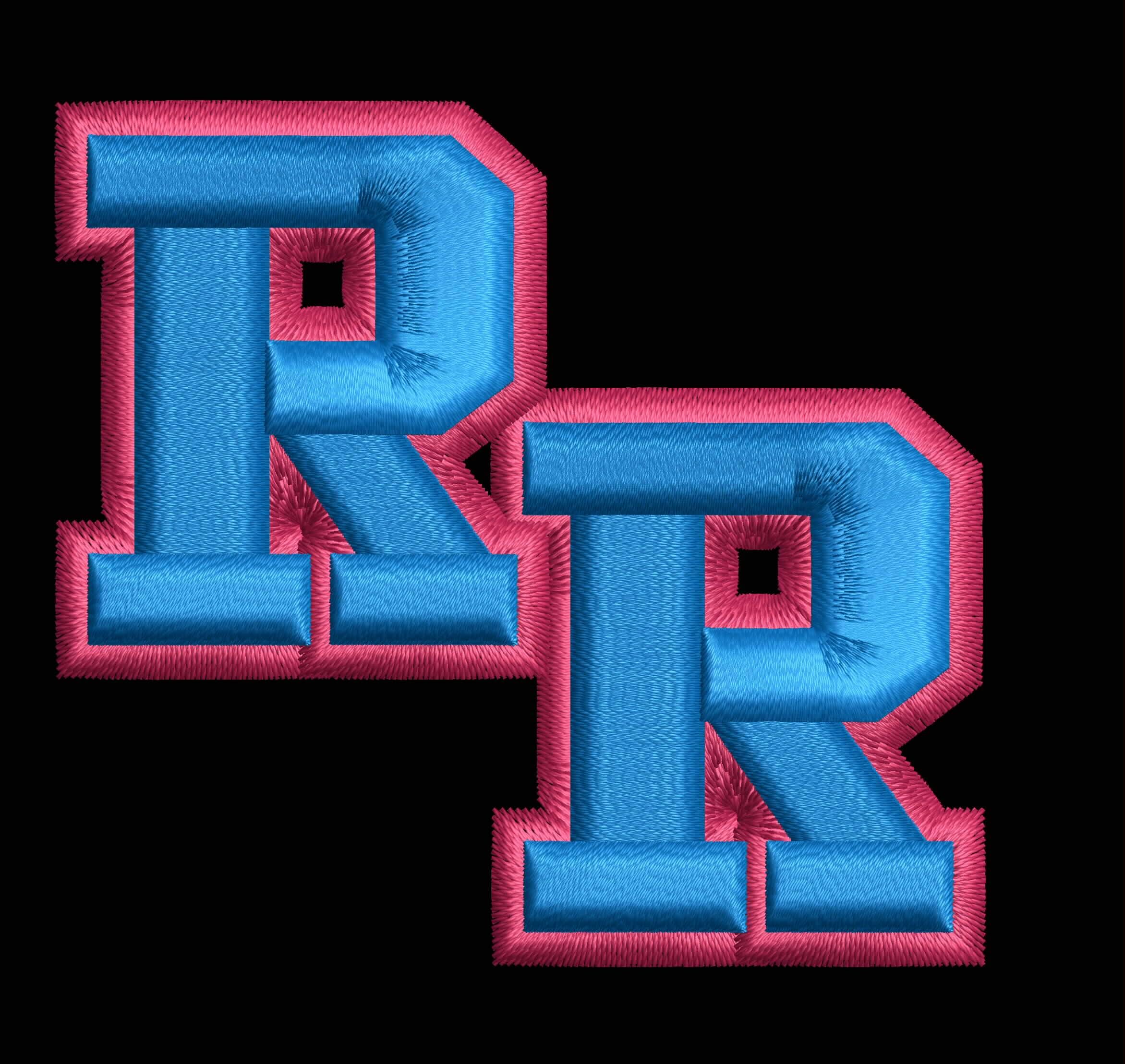 Embroidery Designs 3D Fonts for Cap Instant Download, Bundle of 23 ...