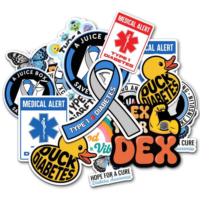 Type 1 Diabetes Sticker - Etsy