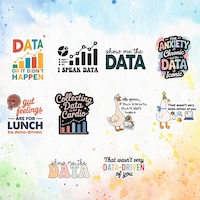 Data Queen Sticker Gift for Data Analyst,data Scientist Sticker,data ...