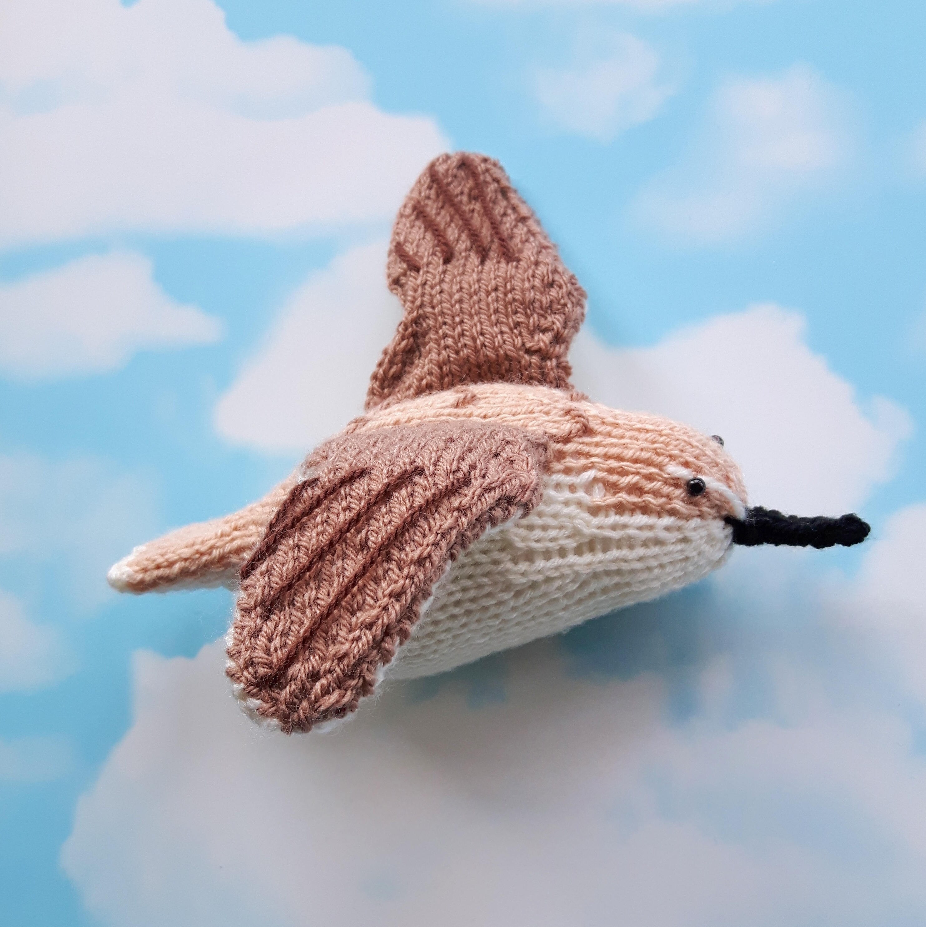 Western Sandpiper Knitting Pattern - Both Sitting and Flying Wading ...