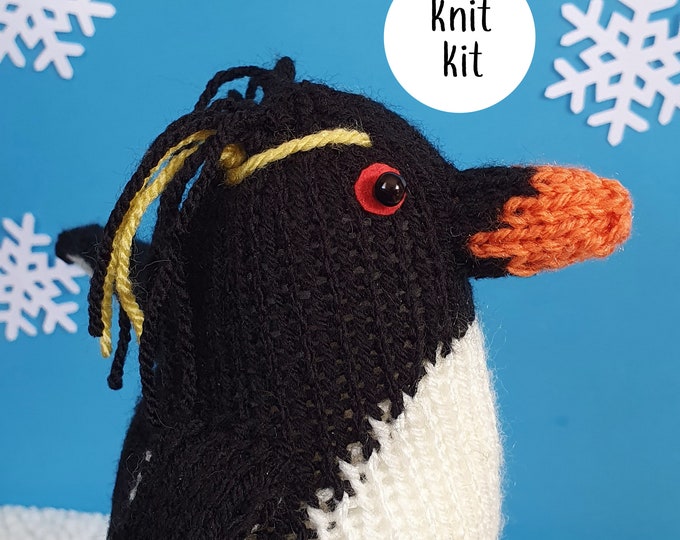 Puffin Knit Kit All You Need to Knit a Cute Puffin Barry the Puffin ...