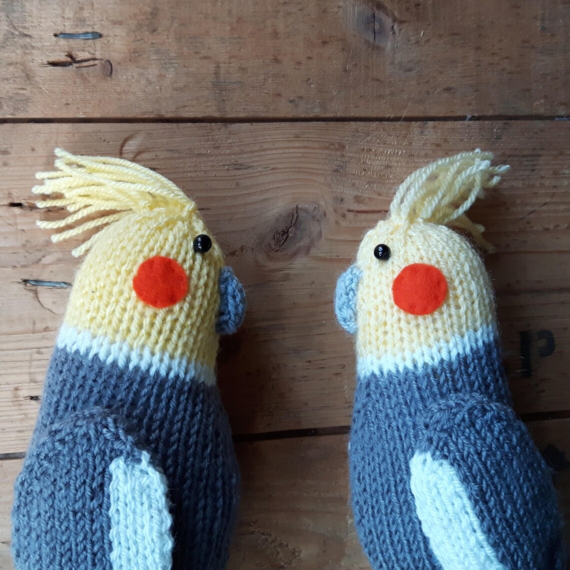 Cockatiel Knitting Pattern - Cute Bird Knitting Pattern - Jarvis ...