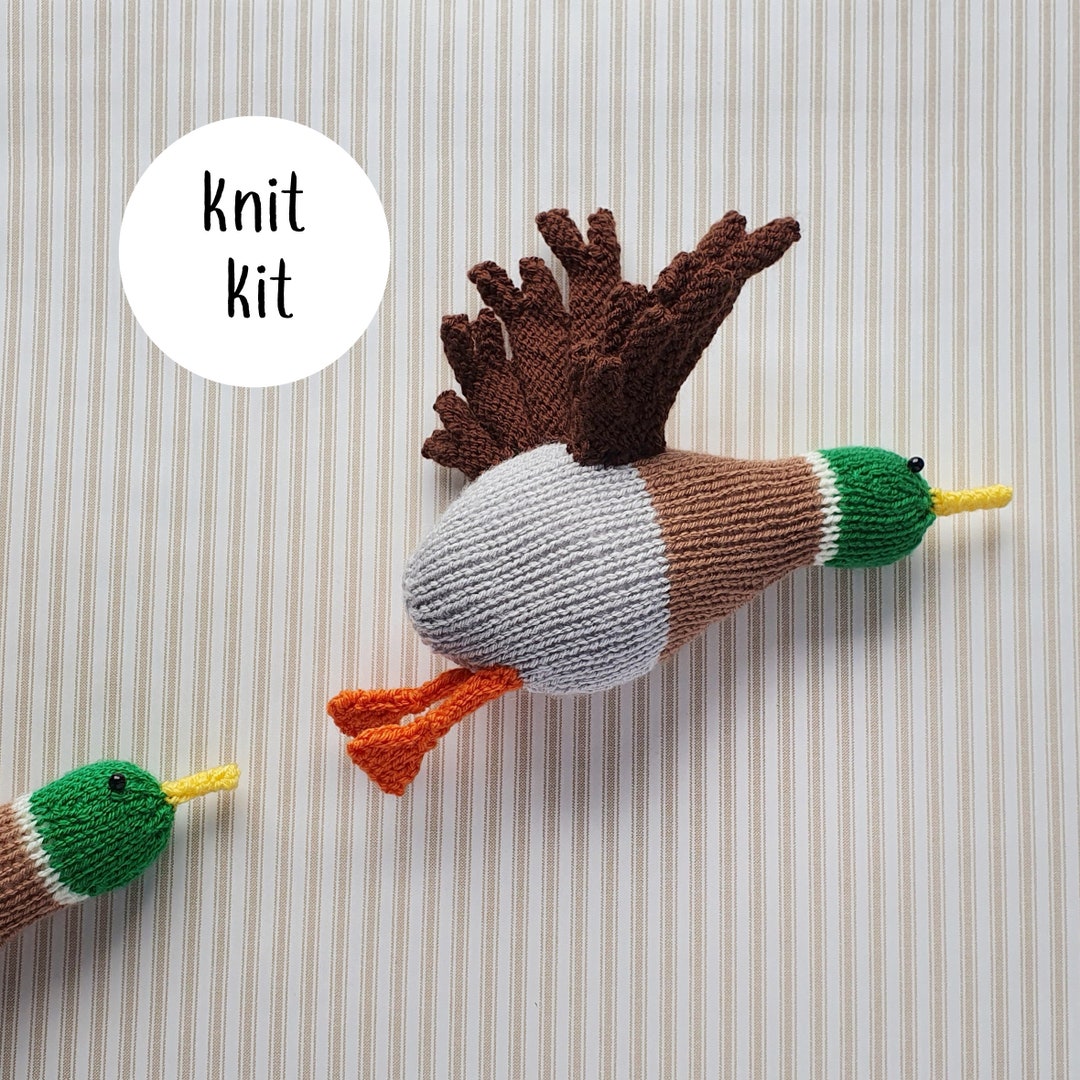 Flying Duck Knit Kit - All You Need to Knit Fred the Flying Duck ...