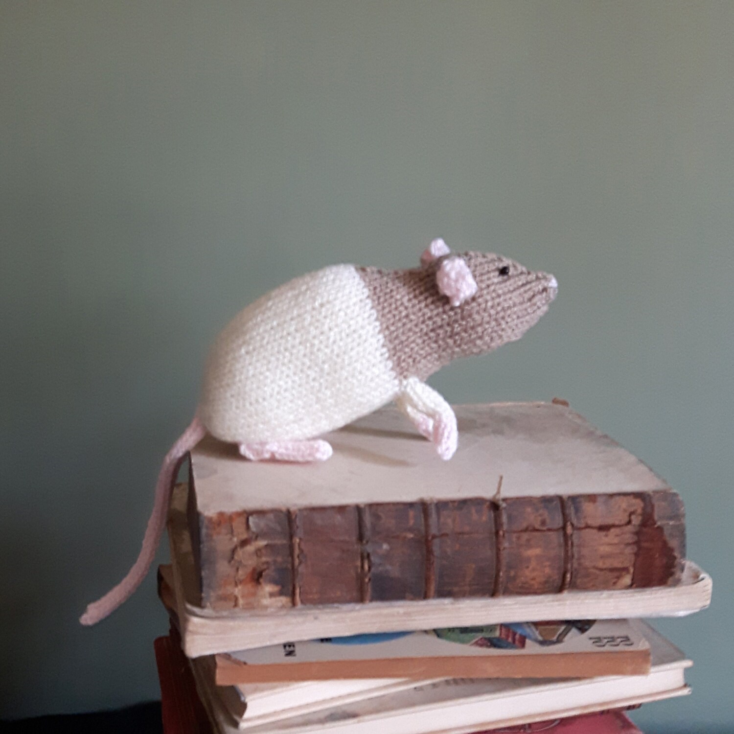 Rat Knitting Pattern - PDF - Cute Toy Domestic Rats Cuddly Beginners ...