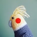Cockatiel Knitting Pattern - Cute Bird Knitting Pattern - Jarvis ...