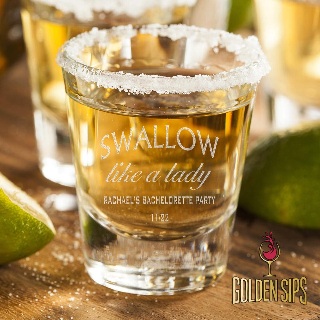 Bachelorette Party Shot Glass, Laser Engraved Shot Glass, Bachelorette ...