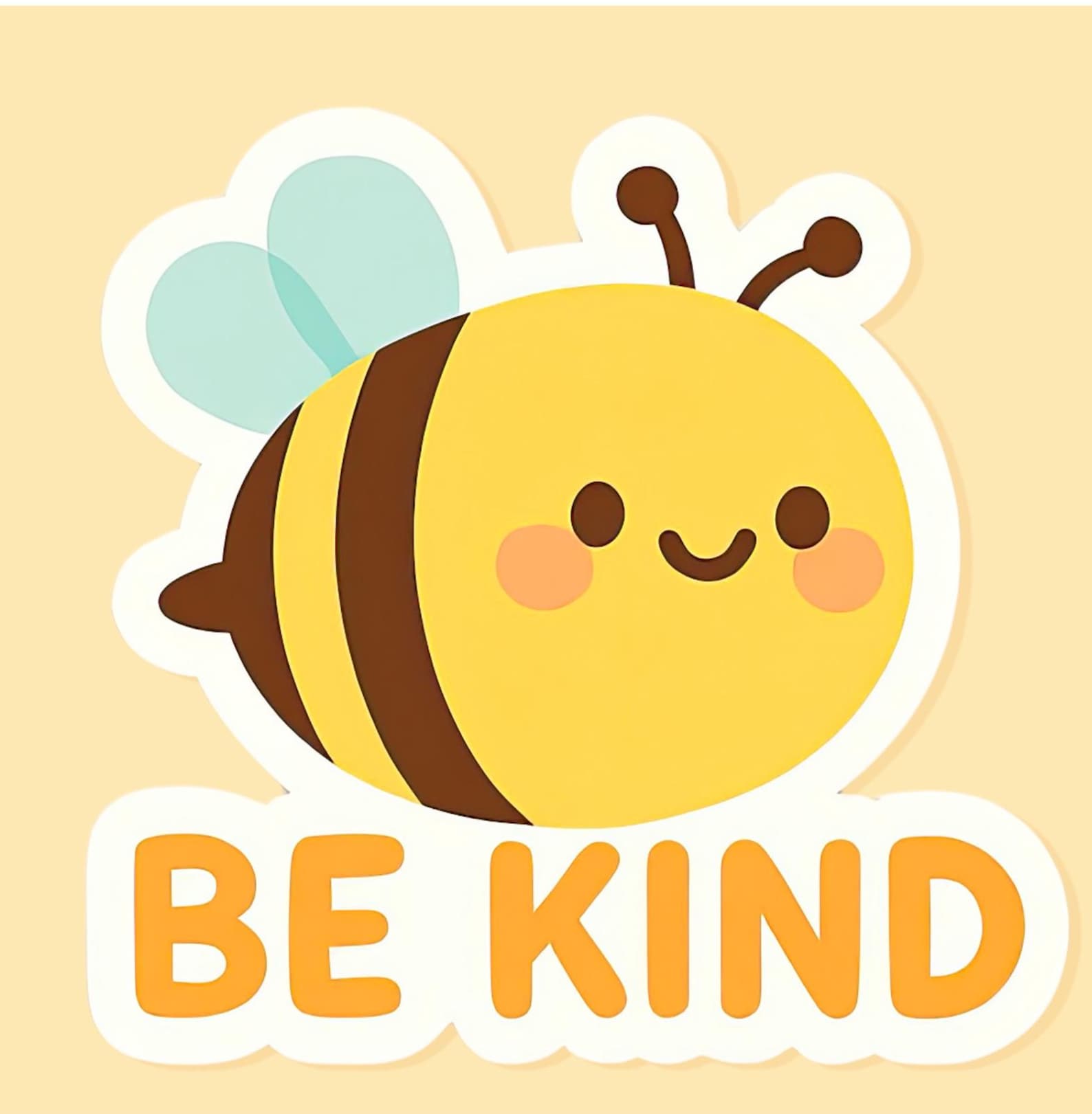 Kawaii Kindness Sticker Bundle – Cute Motivational Pngs (digital ...