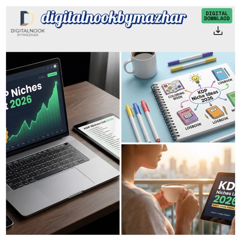 KDP Niches List 2026 | Low Competition, Profitable Book Ideas for ...