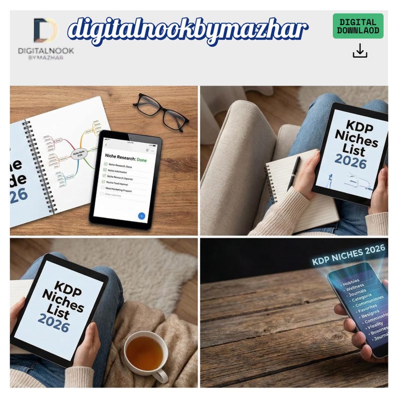 KDP Niches List 2026 | Low Competition, Profitable Book Ideas for ...