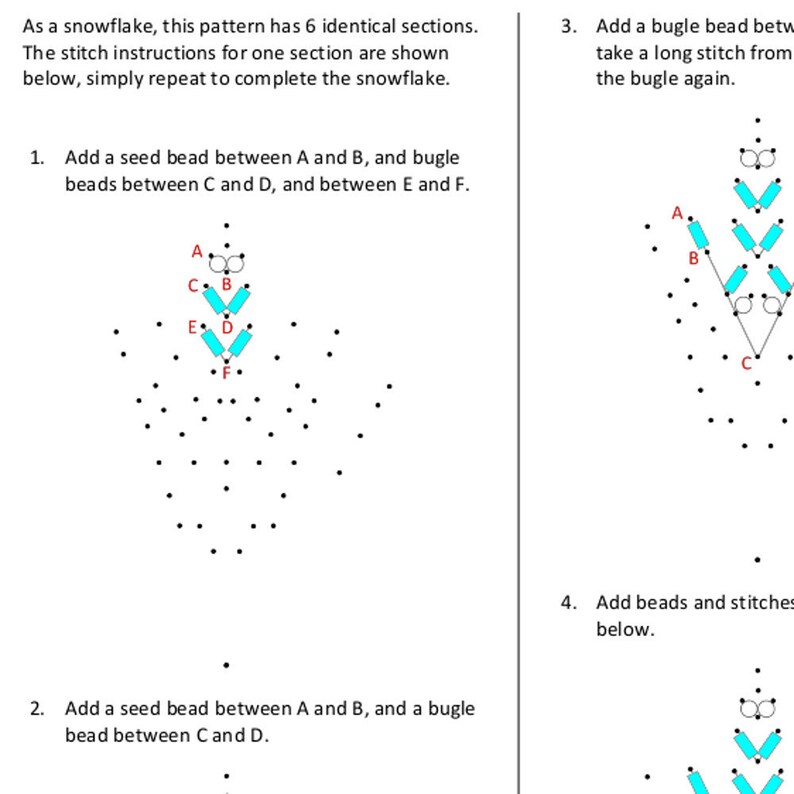 Bead Like a B.A.U.S. Card Embroidery Pattern - Etsy