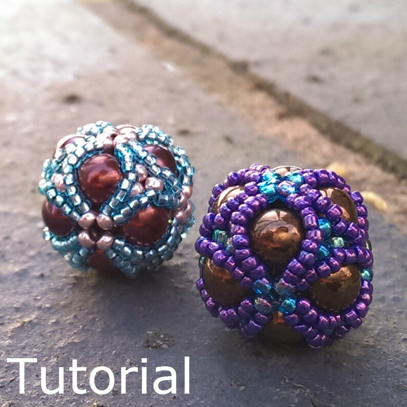 Purely Platonic Cube Beaded Bead Pattern/tutorial - Instant Download - Etsy