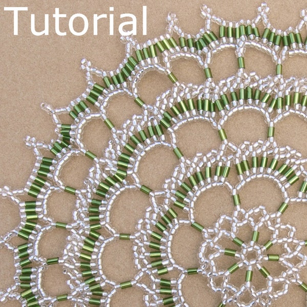 Beaded Doily - Etsy