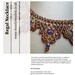 Regal Necklace Beadwork Pattern/tutorial Instant Download - Etsy