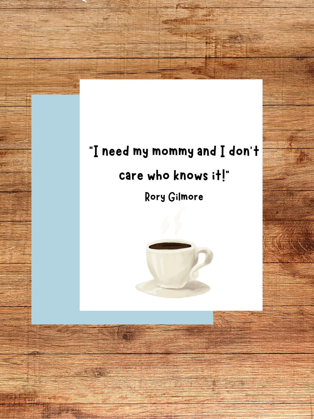 Gilmore Girls Mothers Day Card - Etsy