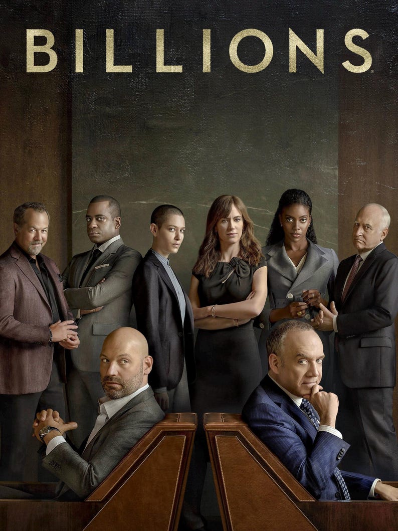 Billions: the complete series 28 DVD - Etsy