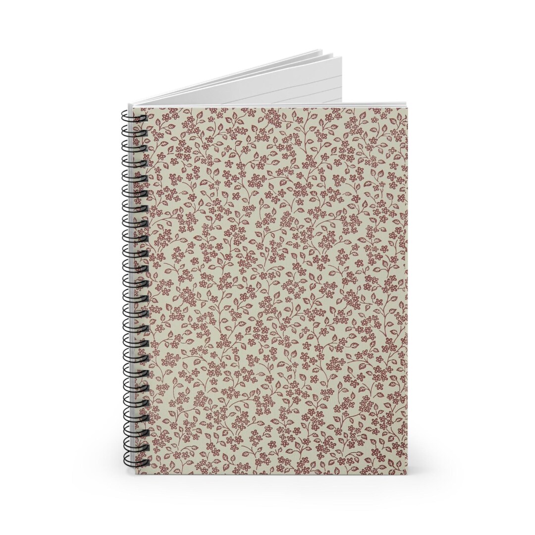 Floral Spiral Notebook - Perfect for Journaling, School, Note Taking ...