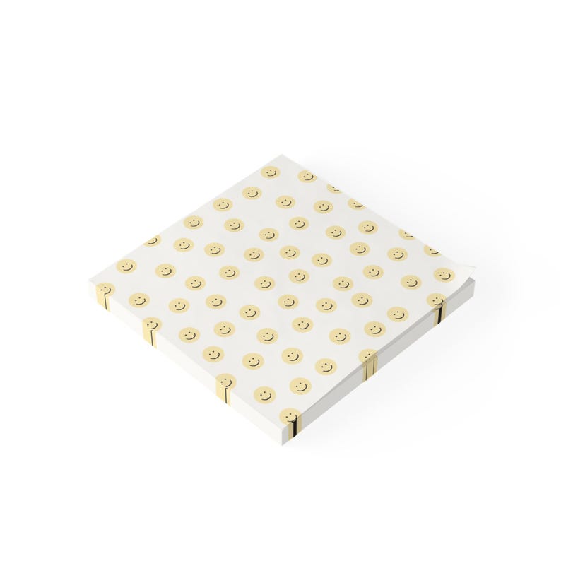 Smiley Face Sticky Notes, Cute Note Pads for Office, Gifts for Students ...