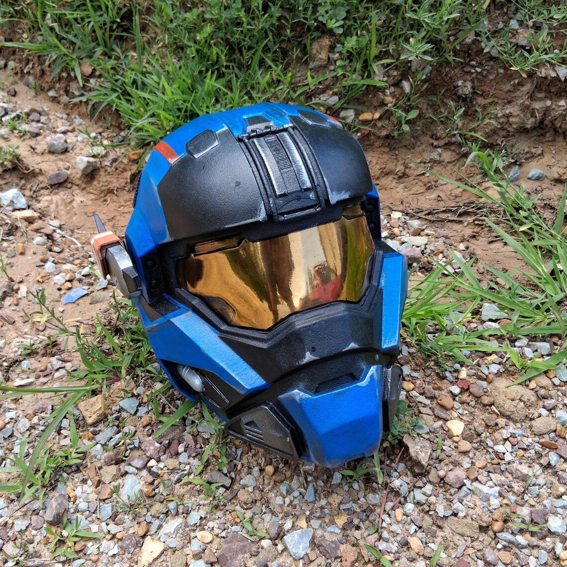 Halo Reach Commando Inspired 3D Printed Life-size Fan Made Helmet - Etsy