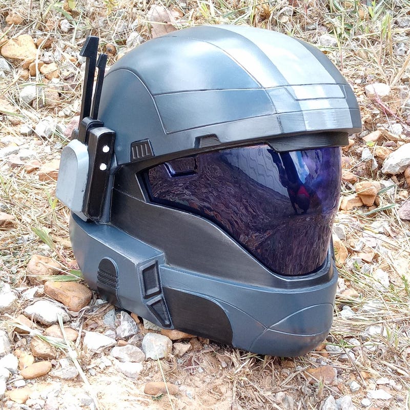Halo Motorcycle Helmet - Etsy