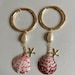 LARGE KEY RING* Beach Bag Charm – Gold Seashell & Pearl Purse Accessory ...