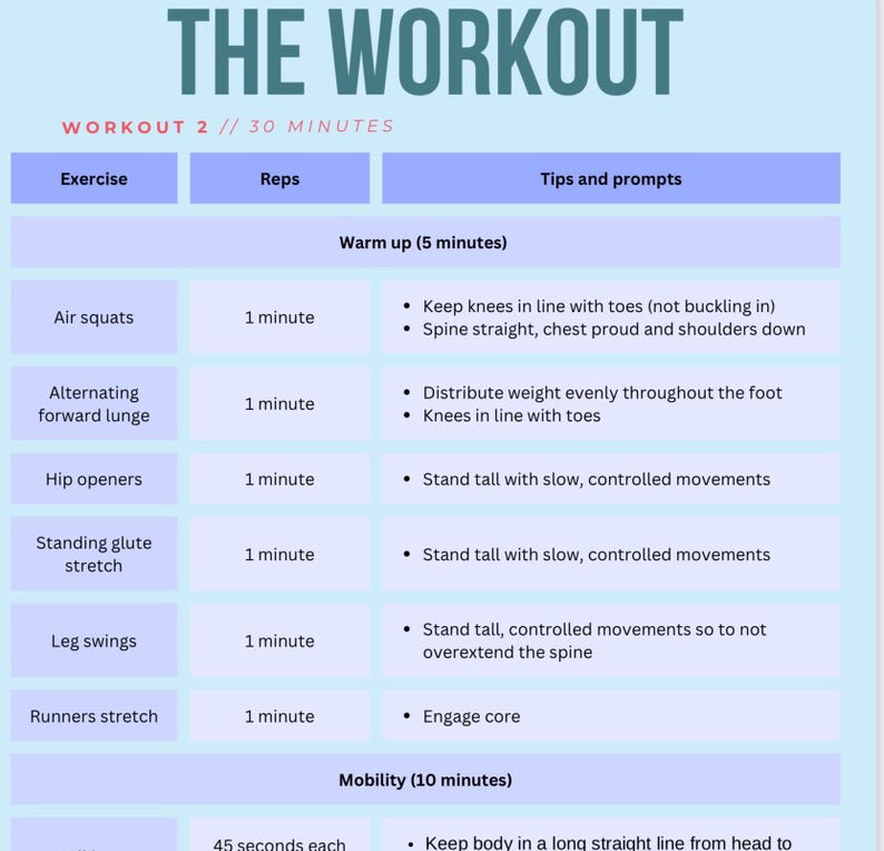 The Peak Performance Programme: a Workout to Support Your Skiing - Etsy