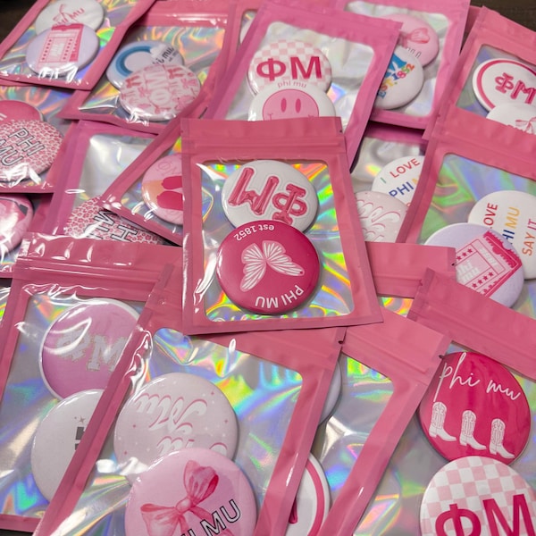 Sorority Buttons - Etsy