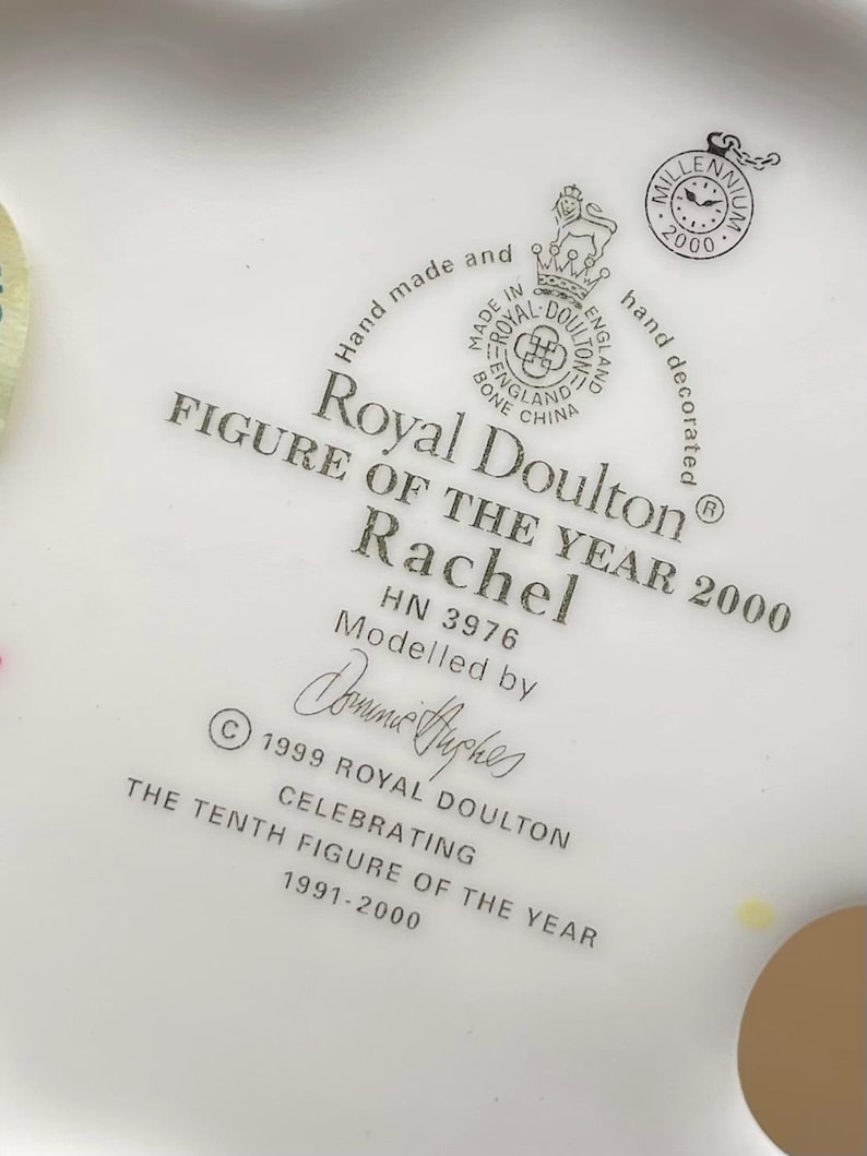 Royal Doulton, "rachel", Figurine of the Year 2000, HN 3976, Made in ...