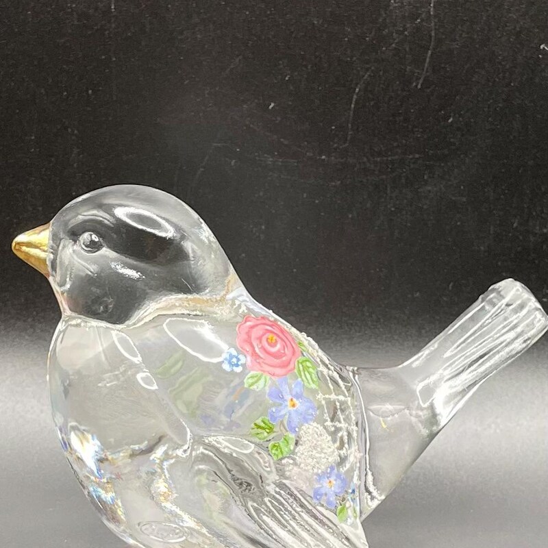 Fenton Glass Bird - Etsy