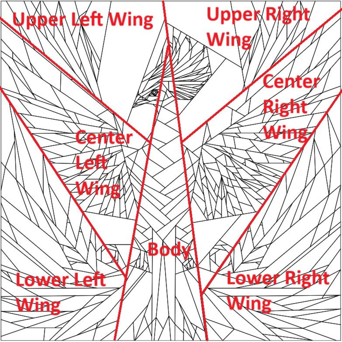 Becoming FPP Quilt Pattern, 60in Quilt, Phoenix Quilt Pattern, FPP ...