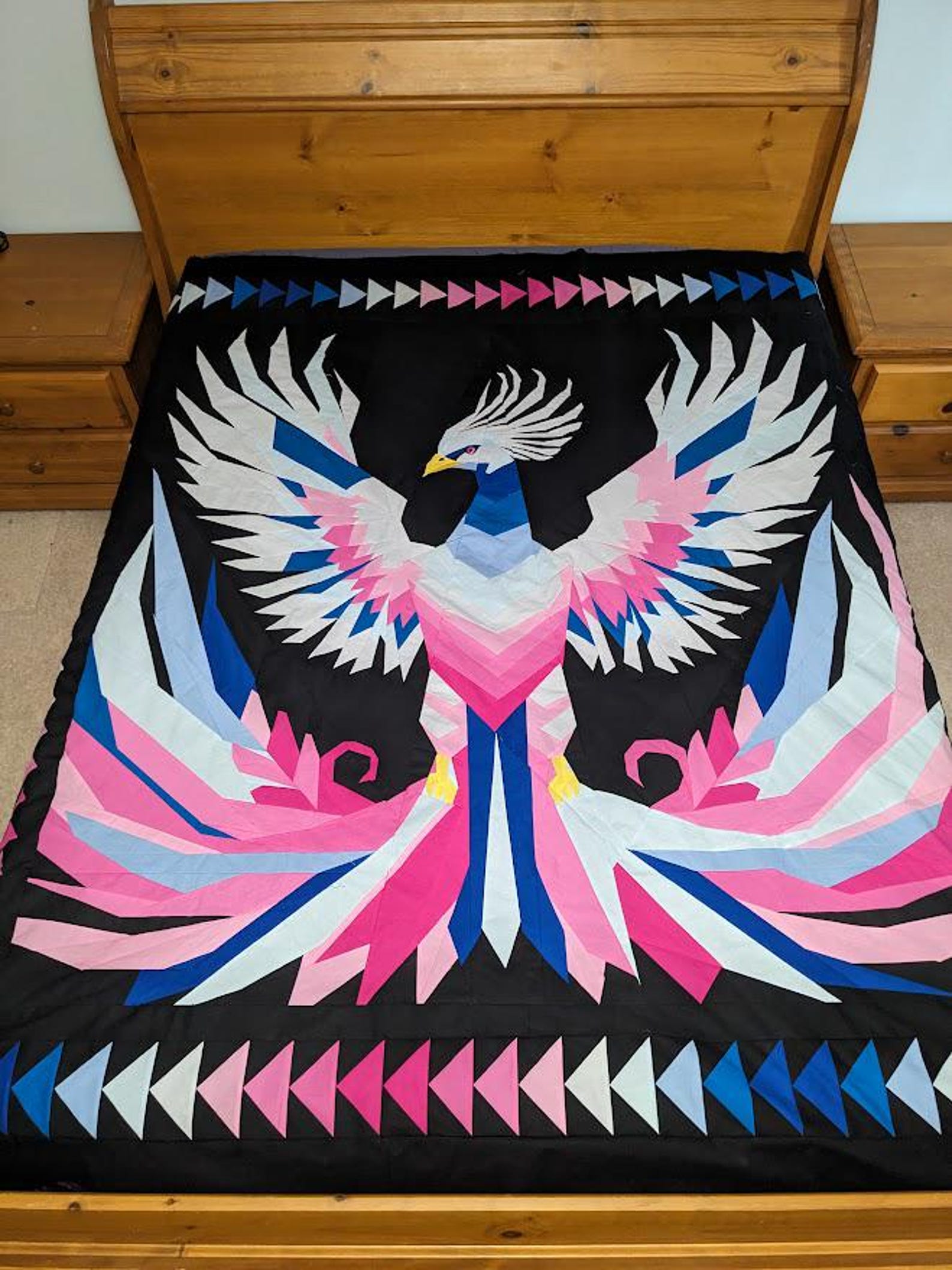 Phoenix Quilt Pattern: Becoming FPP, 60in Square (PDF Pattern) - Etsy