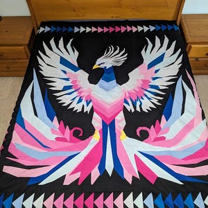 Becoming FPP Quilt Pattern, 60in Quilt, Phoenix Quilt Pattern, FPP ...