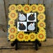 Chicken and Sunflower Trivet - Etsy